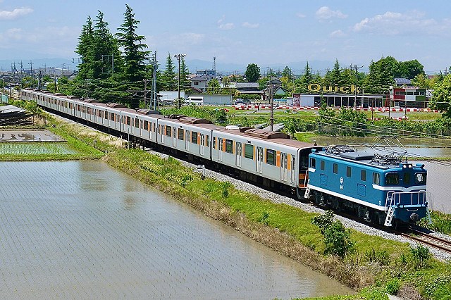 【東武】51072F南栗工入場 | Kasukabe総合車両センター